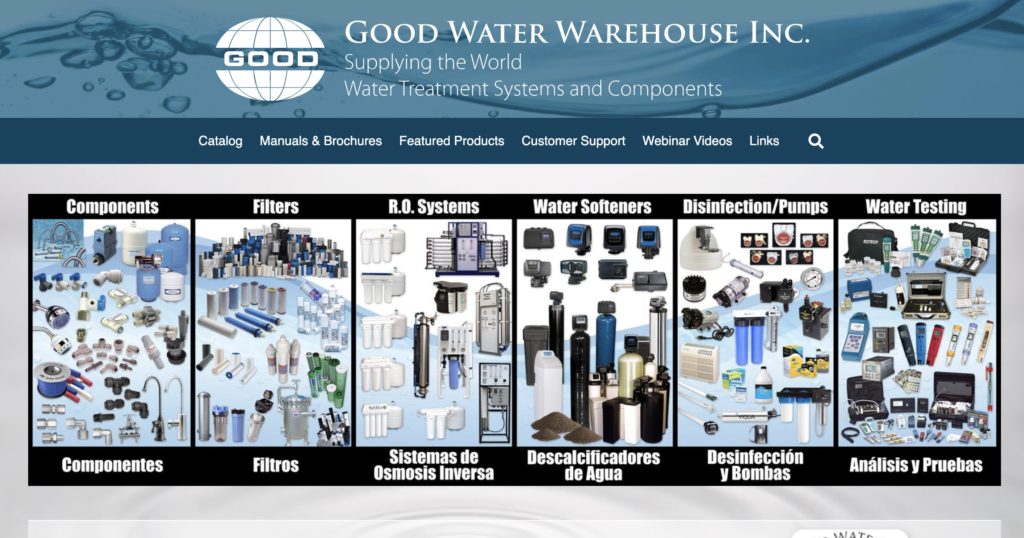 Water Softeners, POE Equipment & Components – Good Water Warehouse Inc.
